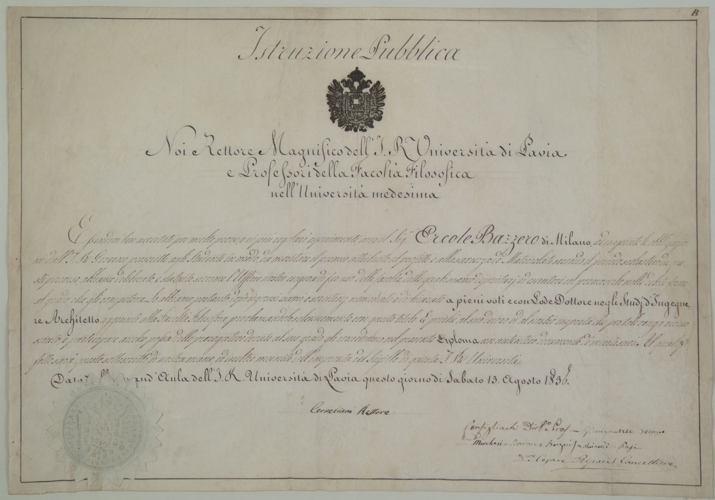 Diplomi_0030 - Diplomi e privilegi — Archivio Storico