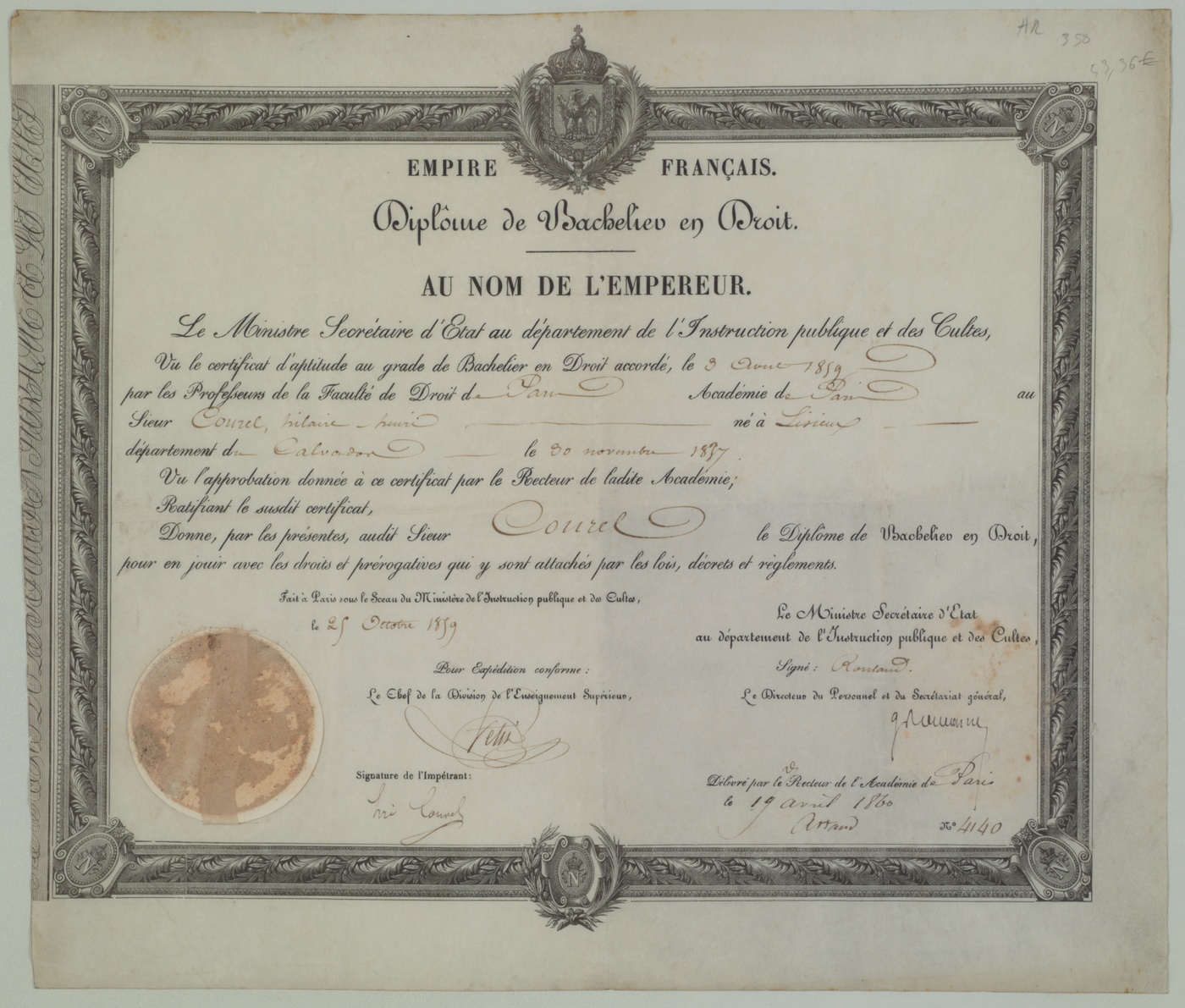 Diplomi_0038 - Diplomi e privilegi — Archivio Storico